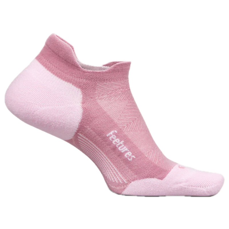 Feetures Elite Max Cushion No Show Tab Socks – Pink Orchard - Stan's Shoes