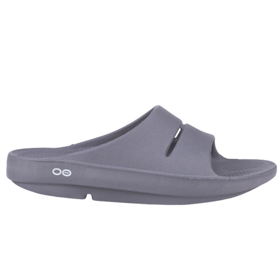 OOFOS OOahh Slide - Slate - Stan's Shoes
