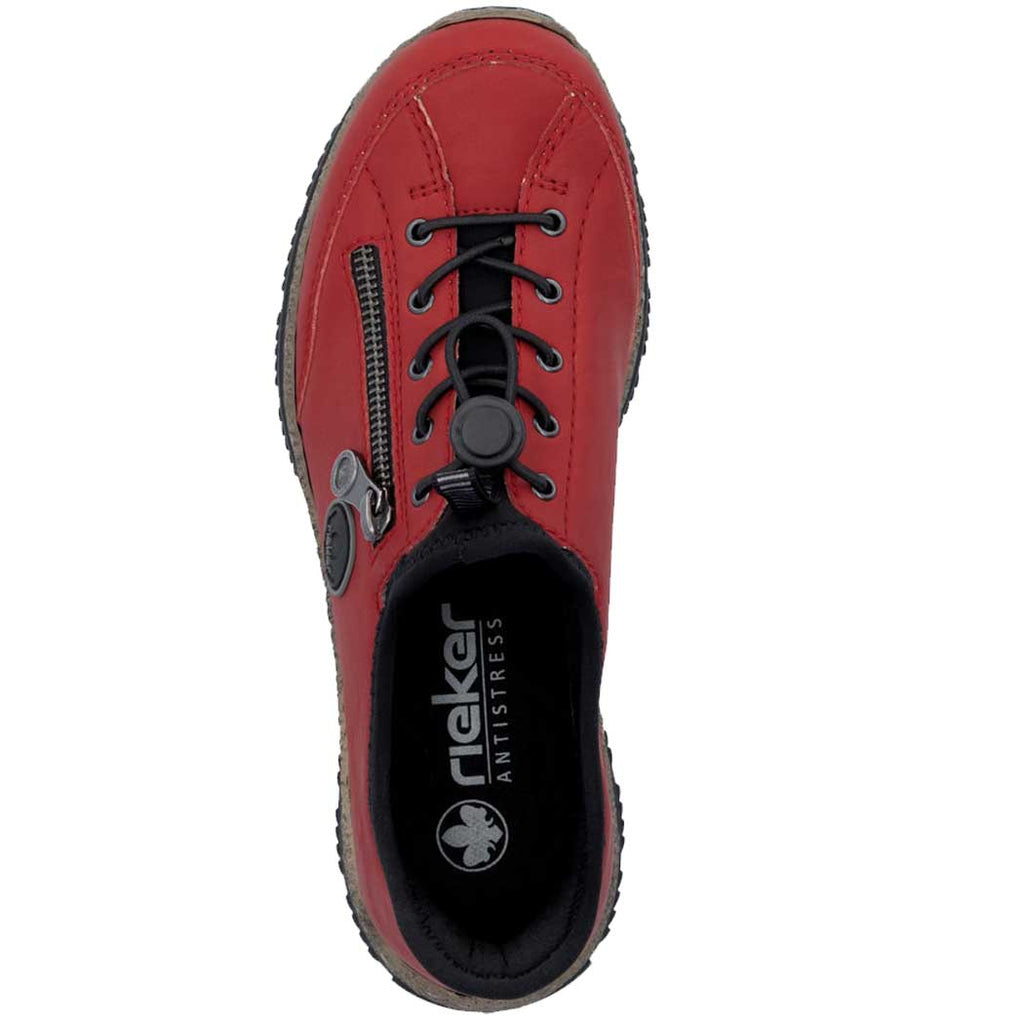 Women's Rieker Nikita 67 - Flamme/Schwarz - Stan's Shoes