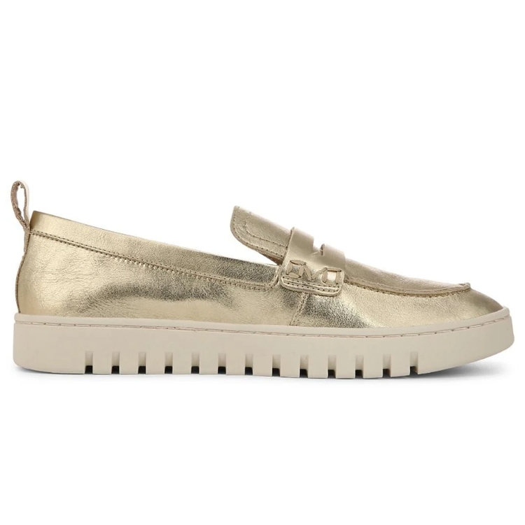 Women’s Vionic Uptown Loafer - Gold Leather - Stan's Shoes