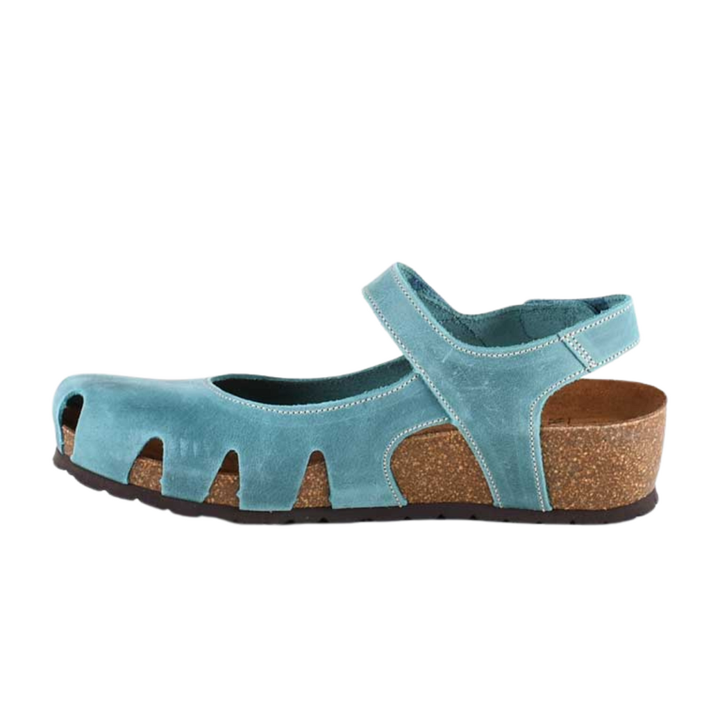Women’s Sabatini 4009 Wedge Covered Toe Sandal – Jeans - Stan's Shoes