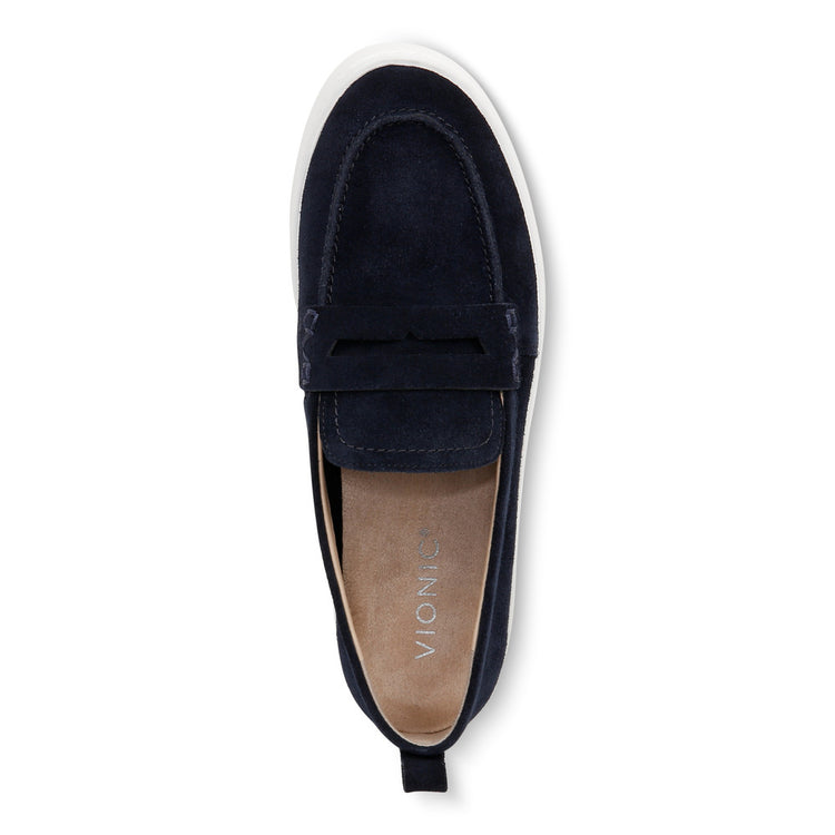 Women’s Vionic Uptown Loafer – Navy/White - Stan's Shoes